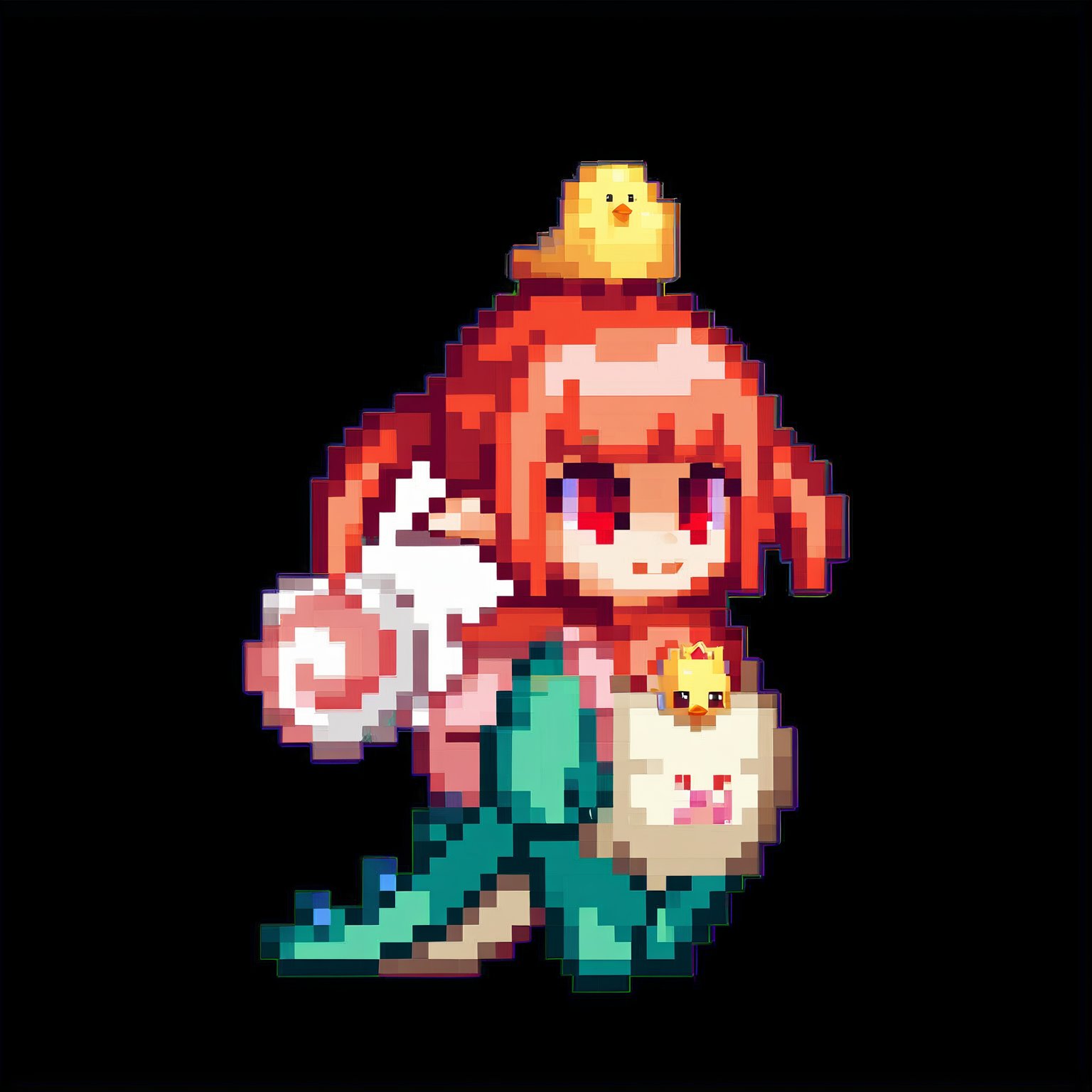 AI绘画 小恐龙魔界人,沃特碧们的Colg,DNF地下城与勇士 - COLG玩家社区