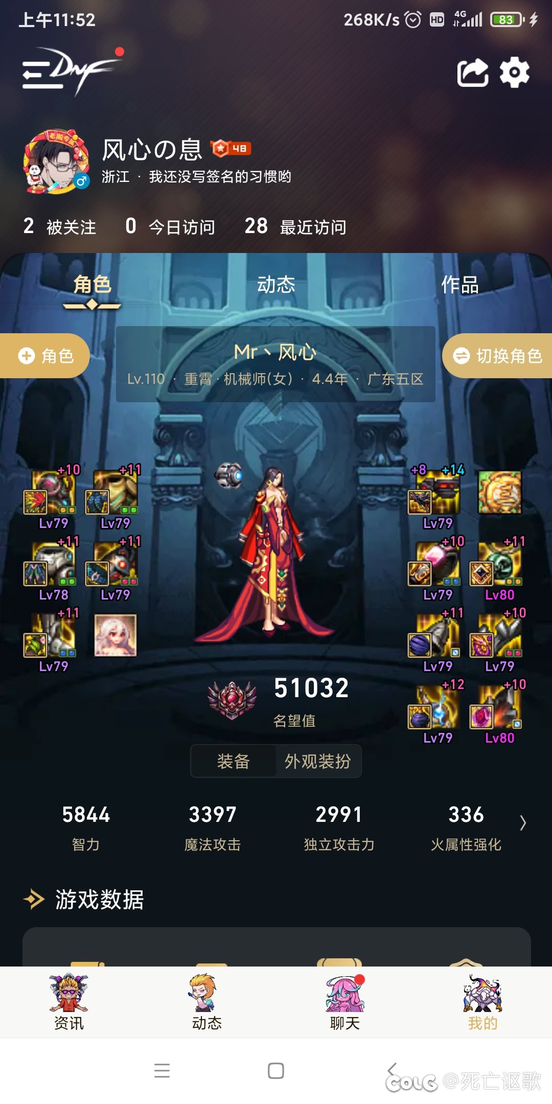 女枪cos女帝(无战令),沃特碧们的Colg,DNF地下城与勇士 - COLG玩家社区